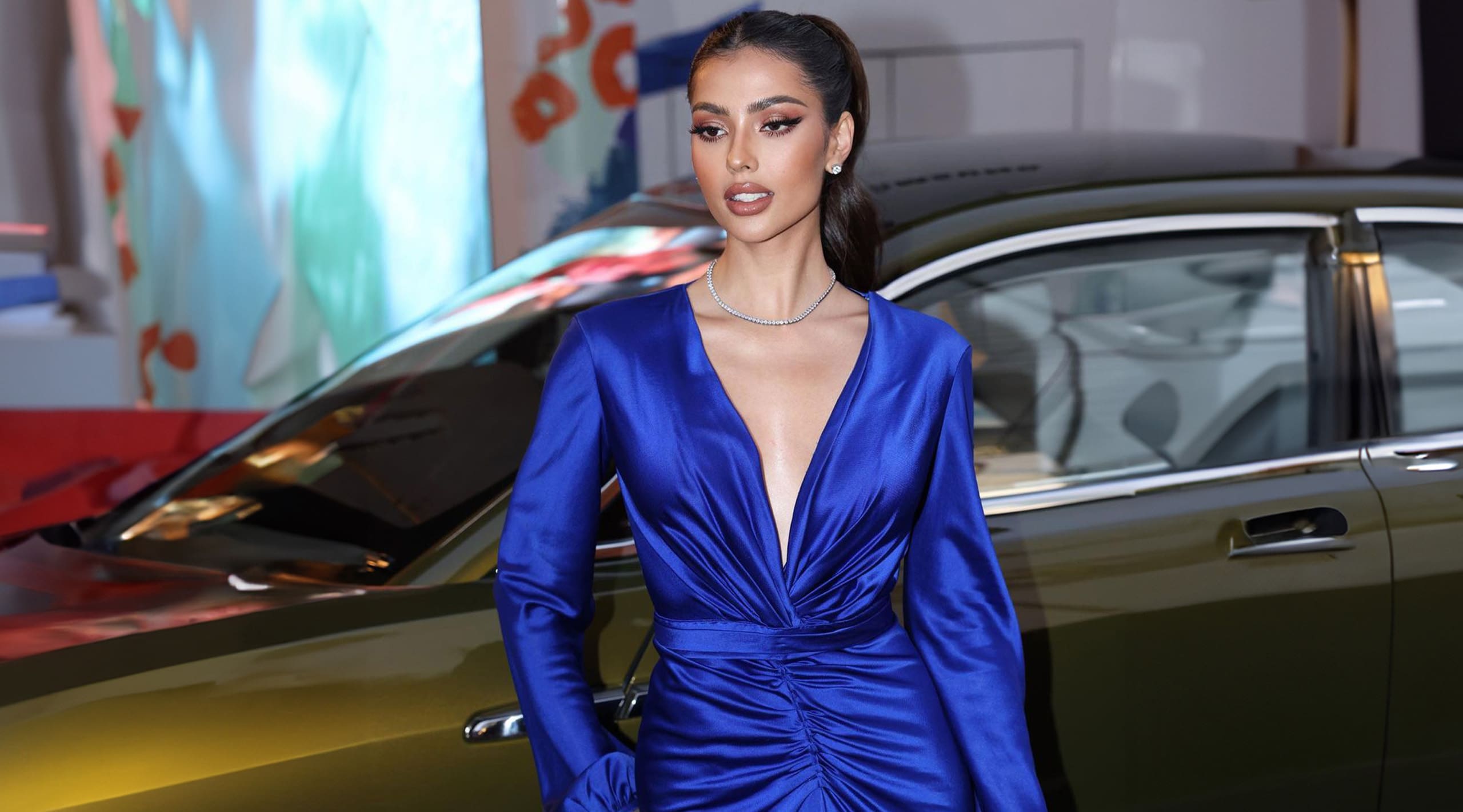 Anntonia Porsild Shows the Power of Satin Fashion